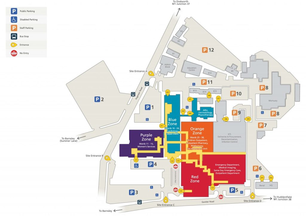 Where to find us - Barnsley Cancer Information