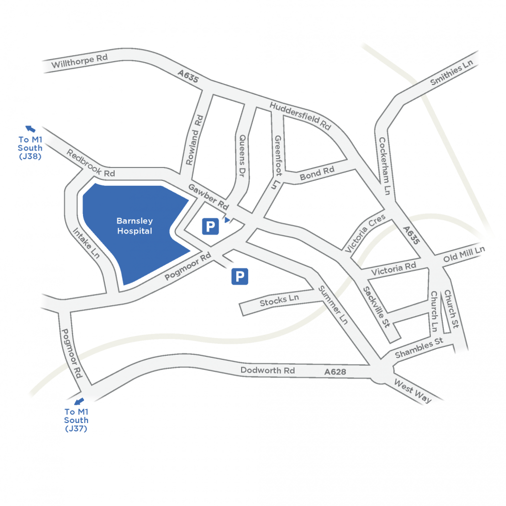Where to find us - Barnsley Cancer Information